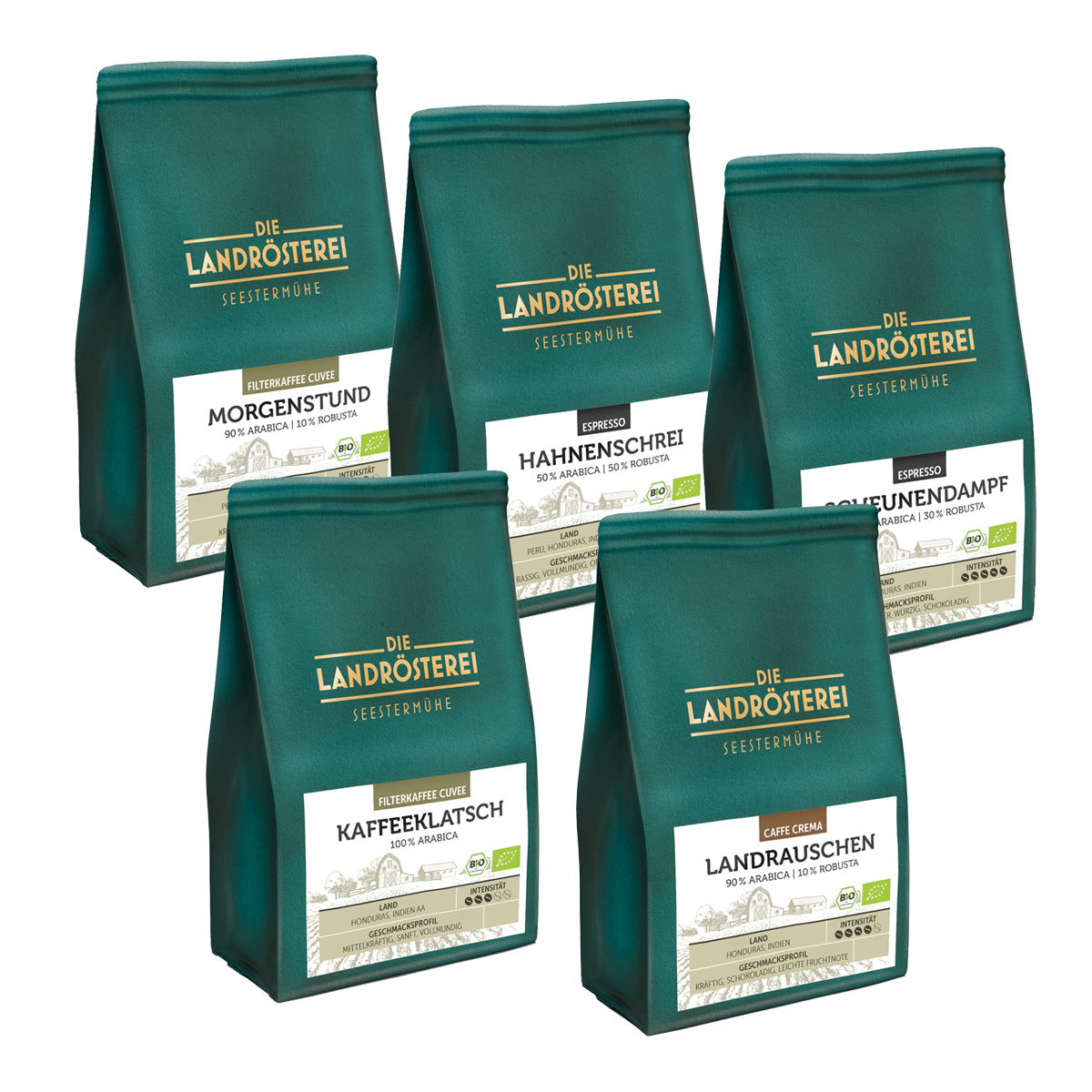 Landleben/Landliebe Bundle | 5 x 250g – Kaffeeheimat